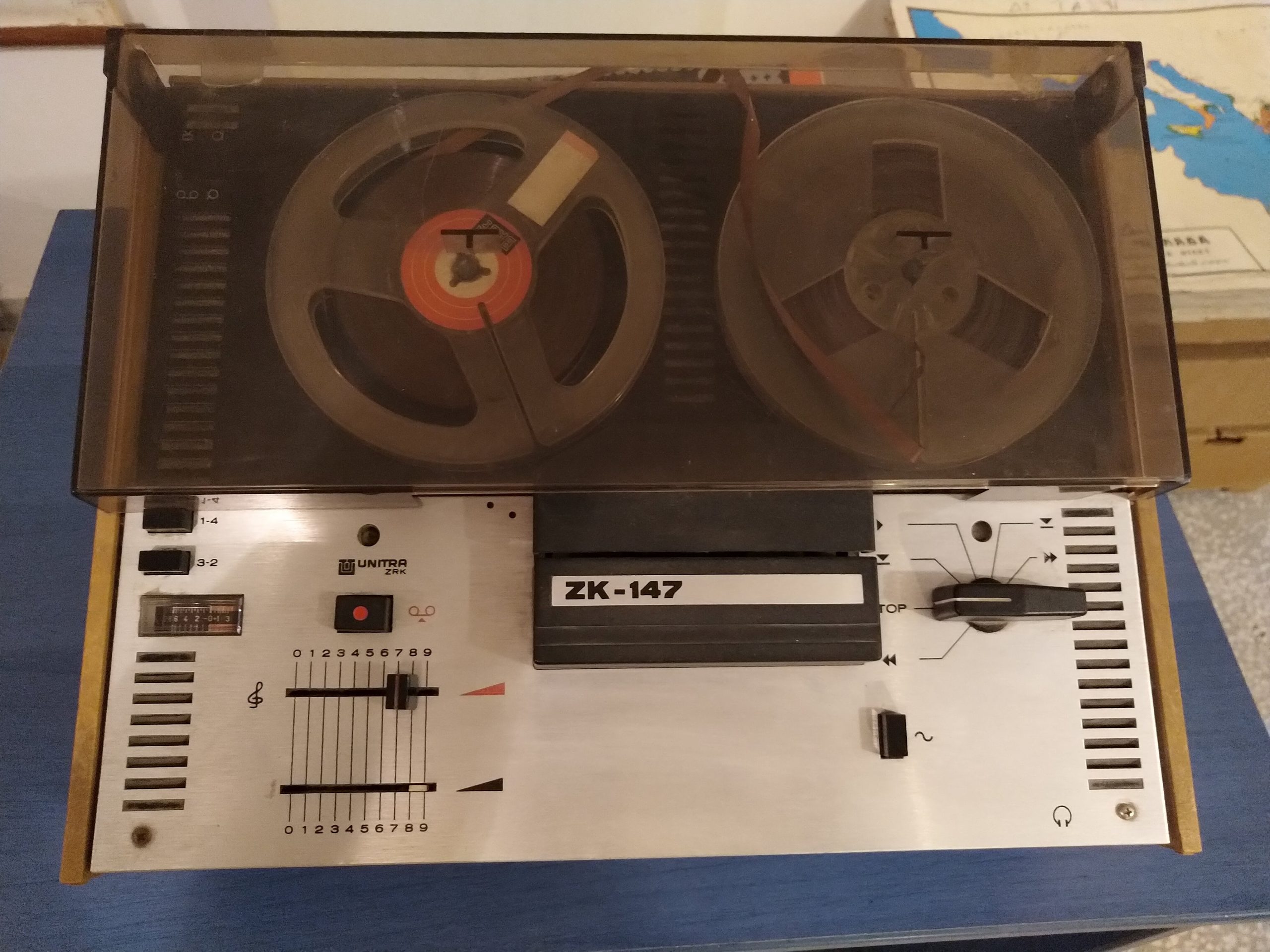 Μαγνητόφωνο ταινίας UNITRA ZK 147 - Μουσείο Εκπαίδευσης Αγίου Δημητρίου